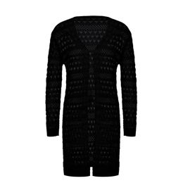 Caspio Strickjacke Damen Gr&ouml;&szlig;e XS/S schwarz