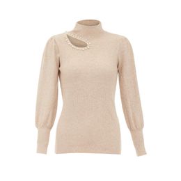 NAEMI Pullover Damen Gr&ouml;&szlig;e XS/S beige