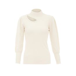 NAEMI Pullover Damen Gr&ouml;&szlig;e XS/S wollwei&szlig;