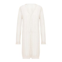 caneva Knit Cardigan female size XS/S Wool white