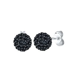 ELLI Ohrringe Damen Gr&ouml;&szlig;e One Size schwarz / silber