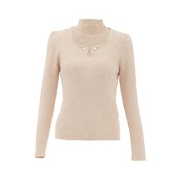NAEMI Pullover Damen Gr&ouml;&szlig;e XS/S beige
