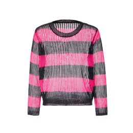 IMMY Pullover Damen Gr&ouml;&szlig;e XS/S dunkelpink / schwarz