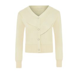 NAEMI Strickjacke Damen Gr&ouml;&szlig;e XS/S hellbeige