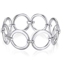 Rafaela Donata Armband Damen Gr&ouml;&szlig;e One Size silber / transparent