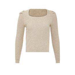 NALLY Pullover Damen Gr&ouml;&szlig;e XS/S dunkelbeige