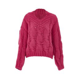 Ebeeza Pullover Damen Gr&ouml;&szlig;e M pink