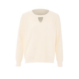 Leomia Pullover Damen Gr&ouml;&szlig;e XS/S wollwei&szlig;