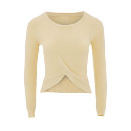 NALLY Pullover Damen Gr&ouml;&szlig;e XS/S beige