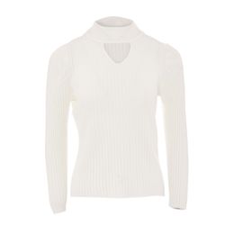 NAEMI Pullover Damen Gr&ouml;&szlig;e XS/S wollwei&szlig;