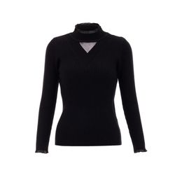 Caspio Pullover Damen Gr&ouml;&szlig;e XS/S hellgrau / schwarz