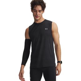 Lauftop Under Armour "UA VELOCITI TANK", Herren, Gr. S, schwarz,, reflective, Obermaterial: 100% Polyester, Tops, sportliche Schnittform, f&uuml;r Lauftraining und sportliche Aktivit&auml;ten