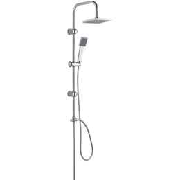EISL&reg; Duschsystem EISL "EASY ENERGIE", grau (silberfarben), H:103,3cm, Brausegarnituren, Regendusche ohne Armatur, Duschsystem mit Kopfbrause und Handbrause