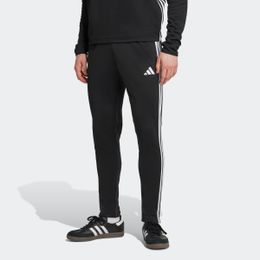 Trainingshose adidas Performance "TIRO ES WINPNT", Herren, Gr. XL, N-Gr, schwarz-wei&szlig; (schwarz, wei&szlig;), Obermaterial: 100% Polyester, Hosen Trainingshose, sportlicher Stil, f&uuml;r Fu&szlig;balltraining bei k&uuml;hlerem Wetter