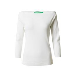 United Colors Of Benetton Pullover Damen Gr&ouml;&szlig;e L wei&szlig;