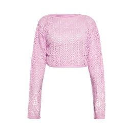 Swirly Pullover Damen Gr&ouml;&szlig;e M hellpink