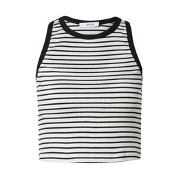 ABOUT YOU Top 'Denise' Damen Gr&ouml;&szlig;e M schwarz / offwhite
