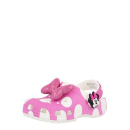 Crocs Clogs 'Minnie Mouse Cls' M&auml;dchen Gr&ouml;&szlig;e 20/21 eosin / hellpink / schwarz / wei&szlig;