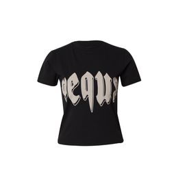 PEQUS T-Shirt Damen Gr&ouml;&szlig;e L ecru / schwarz
