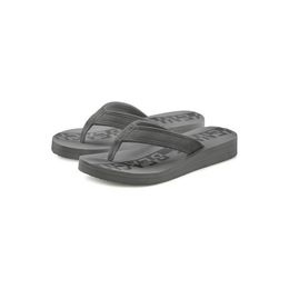 Venice Beach Badezehentrenner 'Badelatsche, Badeschuhe, Flip Flop' grau Gr. 43 f&uuml;r Damen