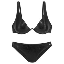 JETTE Bikini Damen Gr&ouml;&szlig;e XS schwarz