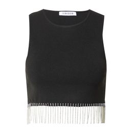 EDITED Top 'Mia' - Damen Gr&ouml;&szlig;e XL schwarz