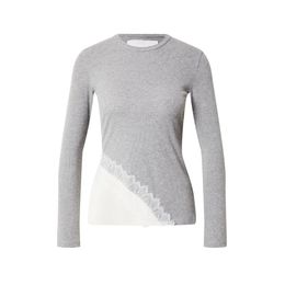 3.1 Phillip Lim Shirt Damen Gr&ouml;&szlig;e S graumeliert / wei&szlig;