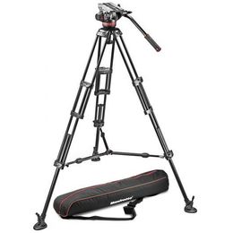 Manfrotto MVH502A Videokopf, 546BK Stativ, Tasche
