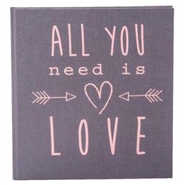 Goldbuch Hochzeitstagebuch All you need is love grau - Dealpreis