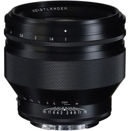 Voigtl&auml;nder Voigtl&auml;nder Nokton 50mm f1 Sony E-Mount asph&auml;risch schwarz