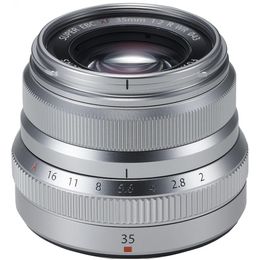 Fujifilm XF 35mm 1:2 R WR silber