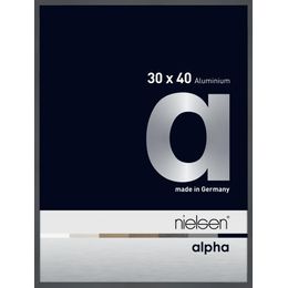 Nielsen Alu 1630020 Alpha dunkelgrau glanz 30x40cm
