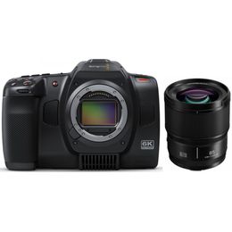 Blackmagic Cinema Camera 6K + Panasonic Lumix S 85mm f1,8 - nach 100 EUR Panasonic Lumix S - Objektiv Herbst Aktion