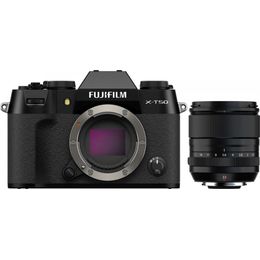 Fujifilm X-T50 schwarz + XF 33mm f1,4 R LM WR - abzgl. 100,00&euro; Fujiflm XF Cashback-Aktion