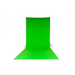 Manfrotto LC5881 Chromakey Textilhintergrund Gr&uuml;n 300x700cm + Schlaufe