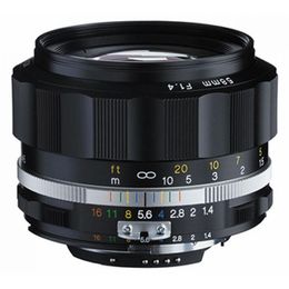 Voigtl&auml;nder Voigtl&auml;nder Nokton 58mm f1,4 SLII-S Nikon AI-S (CPU) schwarz