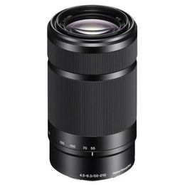 Sony Objektiv SEL 55-210 mm F4,5-6,3 schwarz - abzgl. 50,00&euro; Studierenden-Cashback