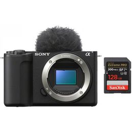 Sony Alpha ZV-E10 II + SanDisk SDXC Extr. Pro 128GB 200MB/s V30 UHS I - abzgl. 50,00&euro; Winter Cashback