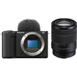 Sony Alpha ZV-E10 II + SEL 18-135mm f3,5-5,6 OSS schwarz - abzgl. 50,00&euro; Winter Cashback