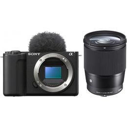 Sony Alpha ZV-E10 II + Sigma 16mm f1,4 DC DN (C) - abzgl. 50,00&euro; SIGMA Weihnachts-Cashback - abzgl. 50,00&euro; Winter Cashback