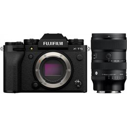 Fujifilm X-T5 Geh&auml;use Schwarz + Sigma 17-40mm f1,8 DC (A) F/ X-Mount