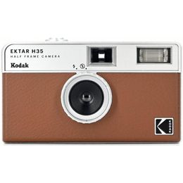 Kodak Half Frame Film Camera EKTAR H35 Brown