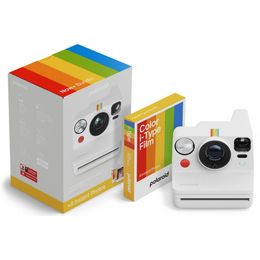 Polaroid neu Box + Gen3 wei&szlig; Sofortbildkamera + i-Type Film (8 Aufn.) - Dealpreis