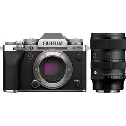 Fujifilm X-T5 Geh&auml;use Silber + Sigma 17-40mm f1,8 DC (A) F/ X-Mount