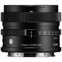 Sigma 17mm f4 DG (C) L-Mount schwarz