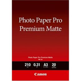 Canon PM-101 Pro Premium Druckerpapier A3 20 Blatt 210g/m&sup2; matt - Dealpreis