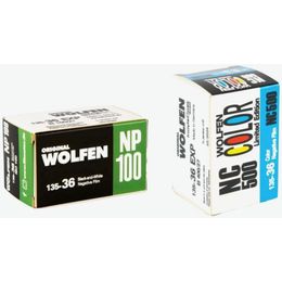 Wolfen Film Test Set NC500 -36 Color + NP100 -36 SW