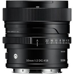 Sigma 50mm f2 DG (C) L-Mount schwarz