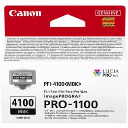 Canon PFI-4100MBK mattschwarz f&uuml;r PRO-1100