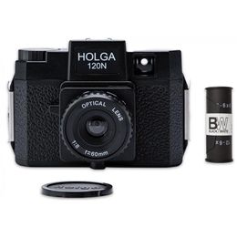 Holga 120N SW Rollfilm Kamera Set